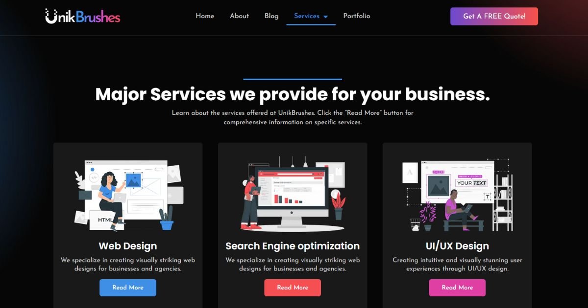 Services | UnikBrushes